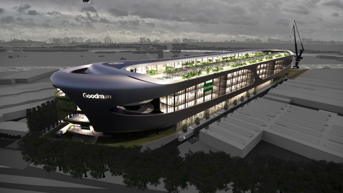 Visionair Meerlaags stadsdistributiecentrum Harbour Hub Utrecht