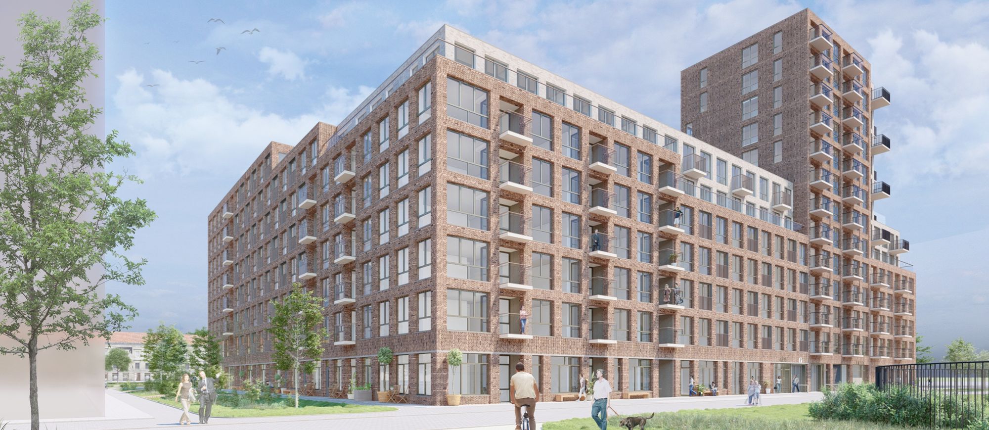 Kappa en Omega Leiden; 275 nieuwbouw appartementen
