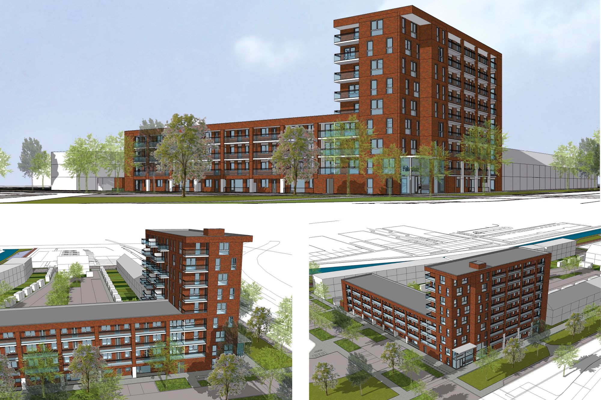 67 nieuwe appartementen Palenstein Zoetermeer