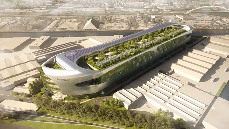 Visionair Meerlaags stadsdistributiecentrum Harbour Hub Utrecht